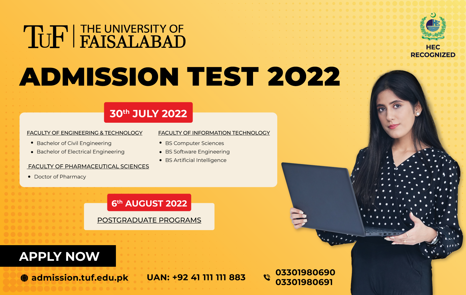 The University Of Faisalabad | TUF University